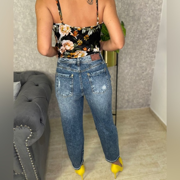 Pants & Jumpsuits | Ripped Jeans With Colombian Last | Poshmark
